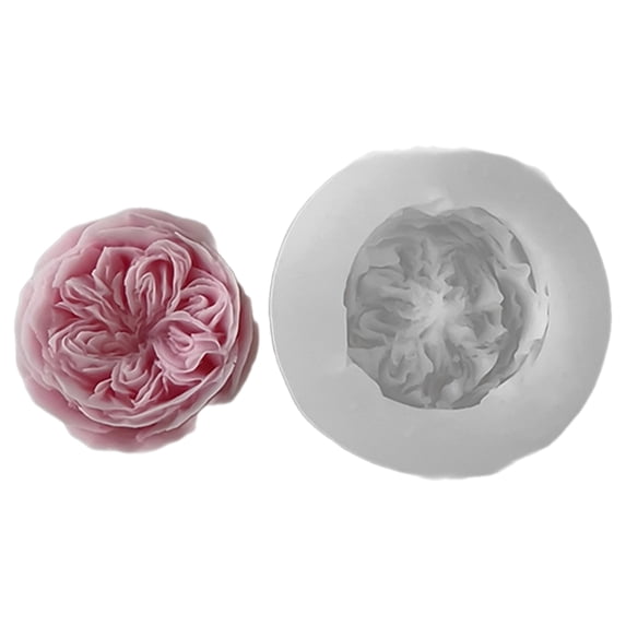 3D Flower Silicone Mold Rose Moulds Handmade Crafts Moulds Soap Making ...