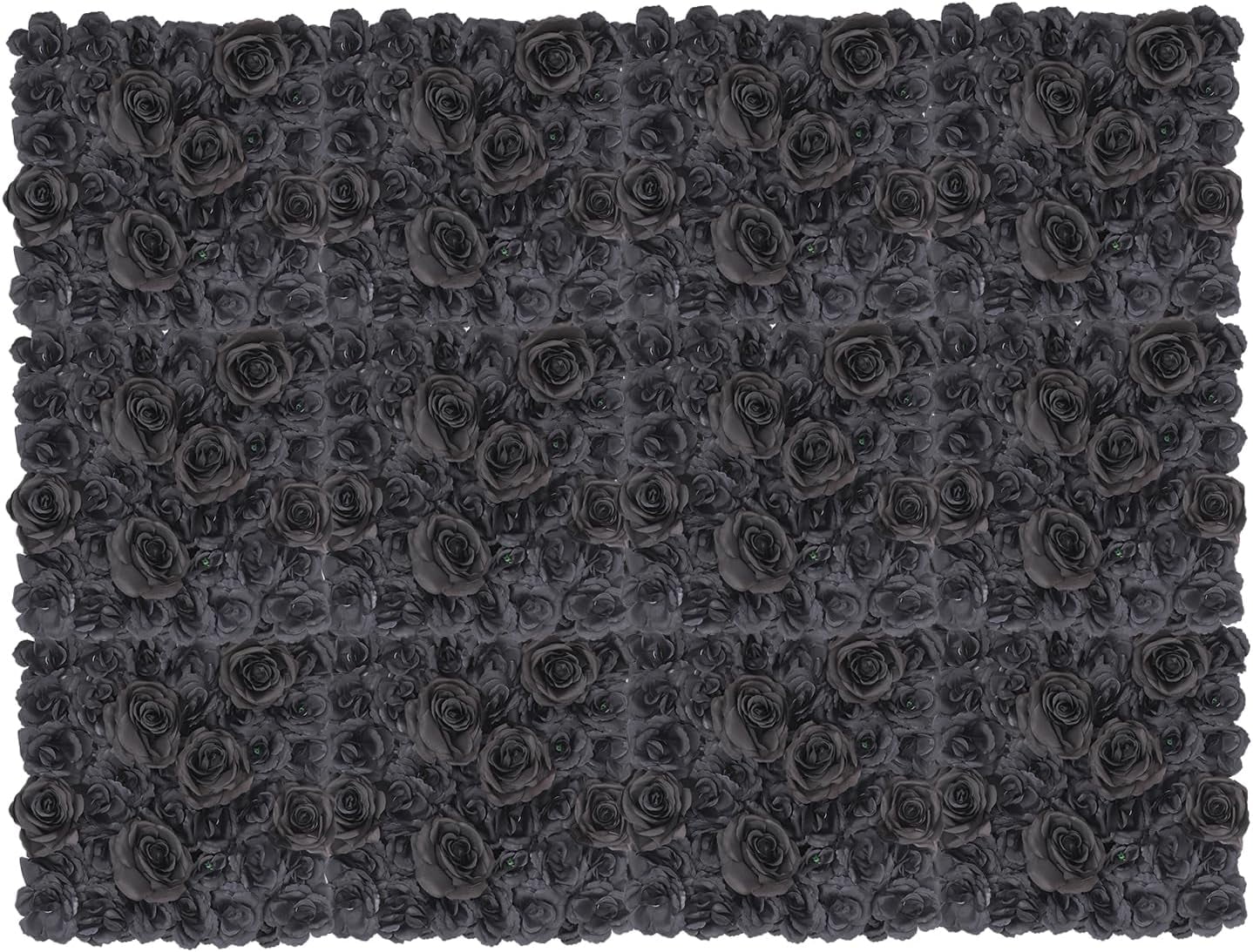 3D Flowers Wall Panel 15x15inch-12 Pcs,Artificial Flower Wall ...