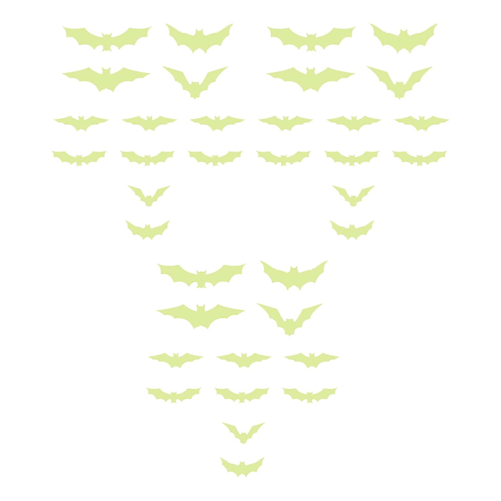 3D Flying Bat Design : Foldable paper bats create a dynamic, lifelike ...