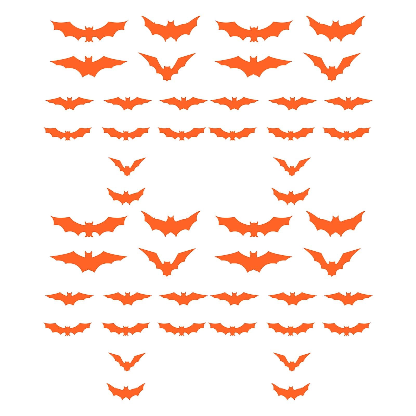 3D Flying Bat Design : Foldable paper bats create a dynamic, lifelike ...