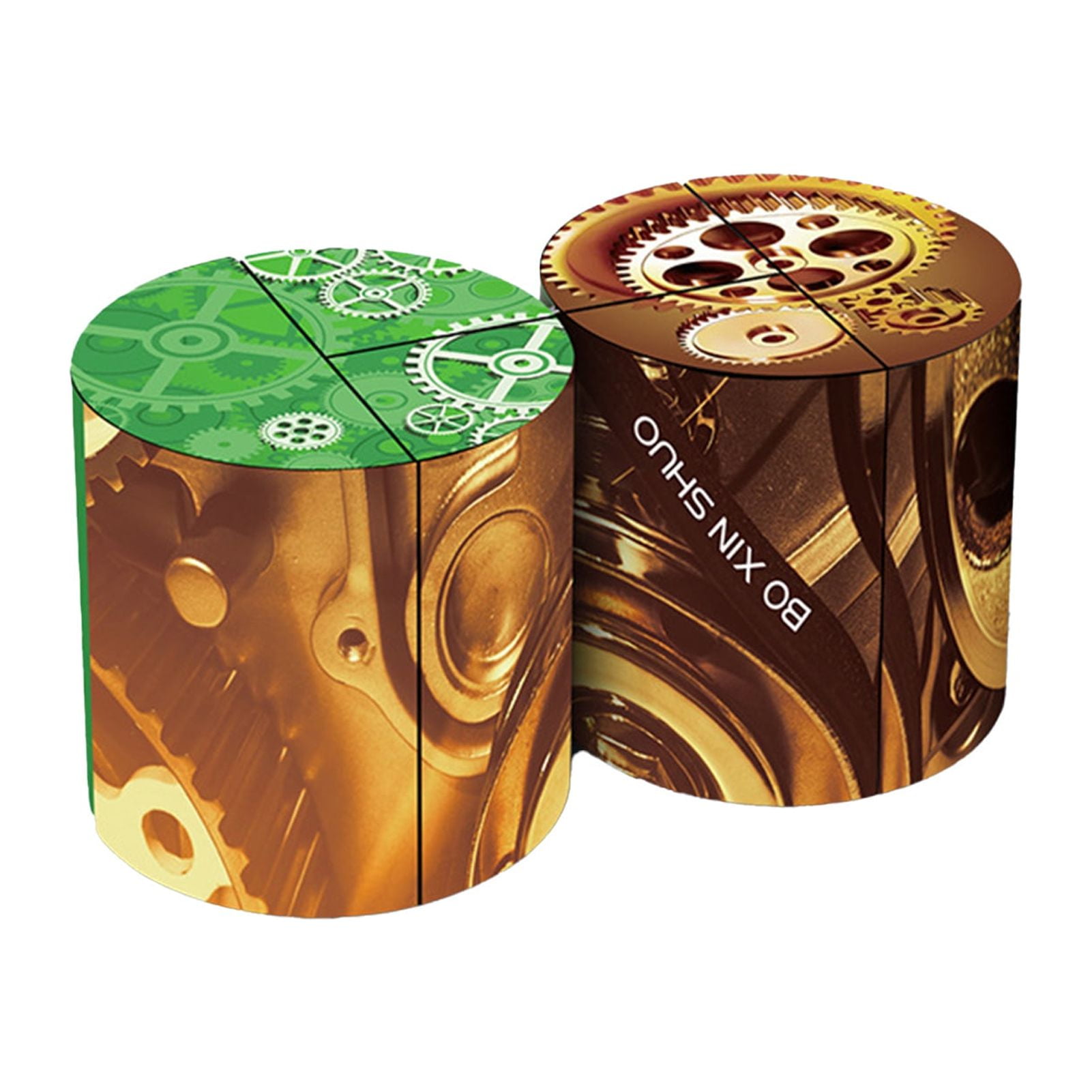 3D Folding Cube Toy with Astronaut Print, Multiple Patterns, and ...