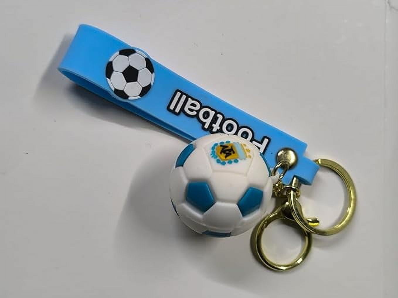 3D Football Keychains for Kids, Squishy and Personalised, 1 Unit ...