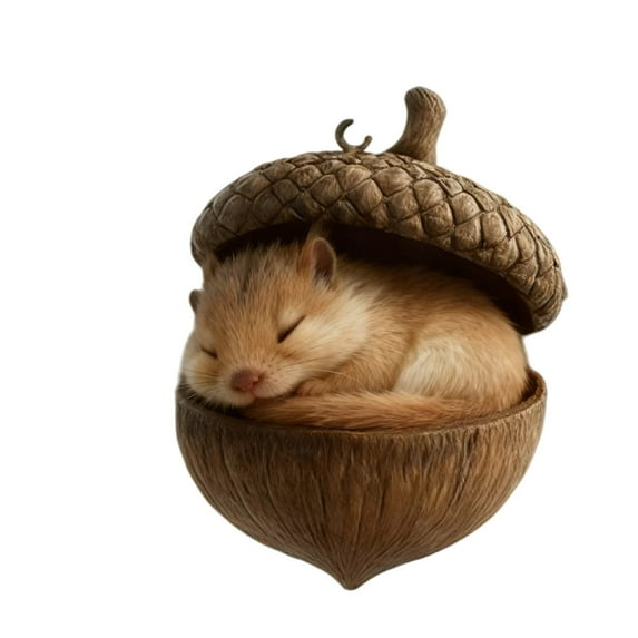 3D Forest Animal Acorn Ornaments – Cozy Forest Christmas Ornaments ...