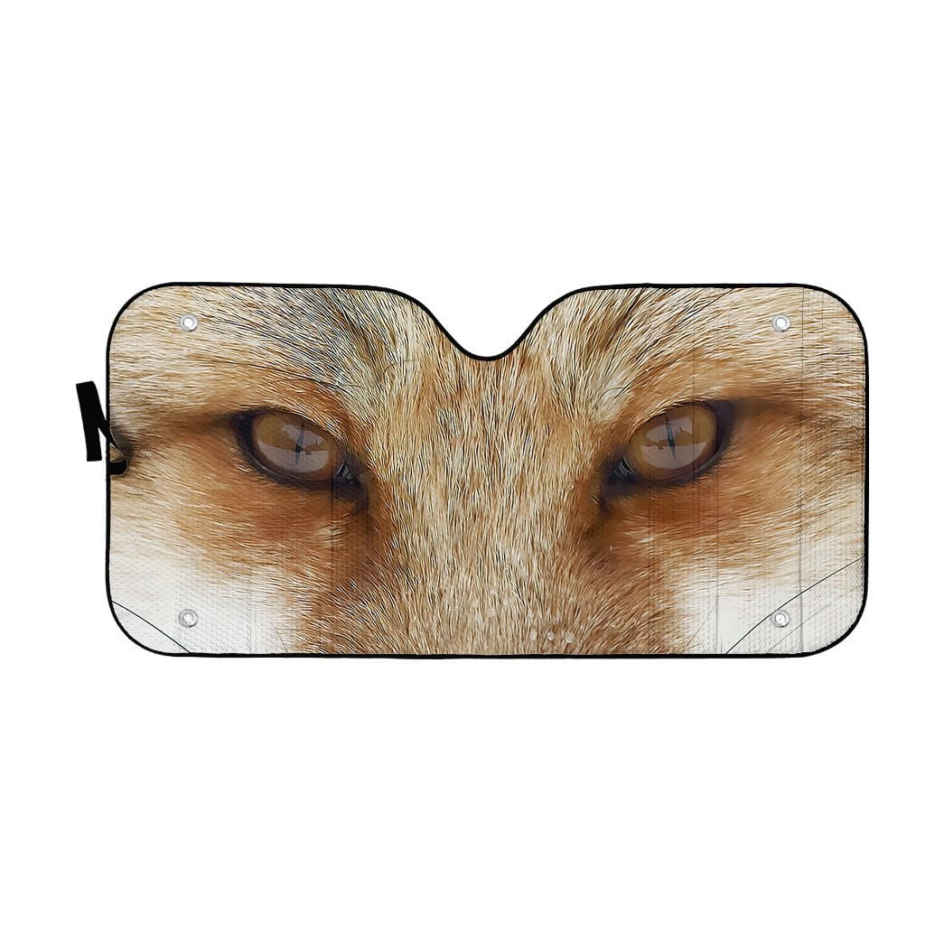 3D Fox Eyes Windshield Sunshade Universal Fit Cars Suv Truck - Walmart.com