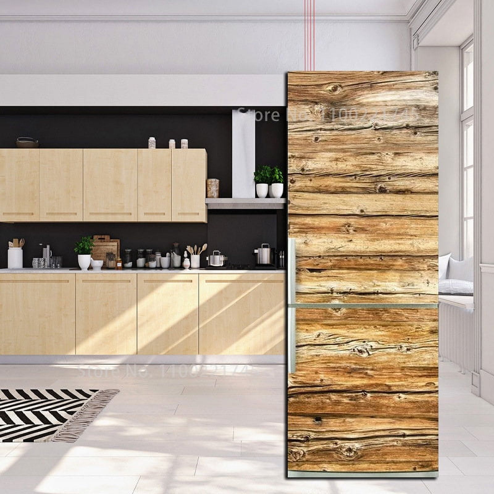 3D Fresh Fruit Fridge Stickers PVC Waterproof rative Fridge Self ...