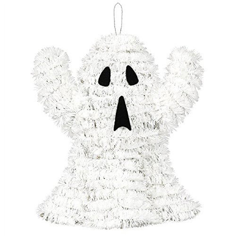 3D Friendly Tinsel Ghost Halloween Trick Or Treat Party Hanging 3D Friendly Tinsel Ghost Halloween Trick Or Treat Party Hanging
