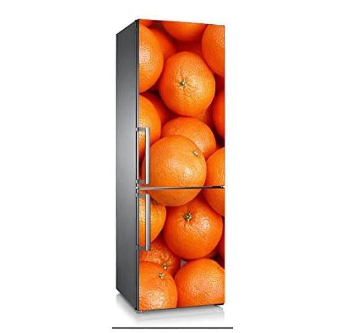 3D Fruit Self Adhesive Refrigerator Stickers Wrap Freezer Sticker Kid's ...