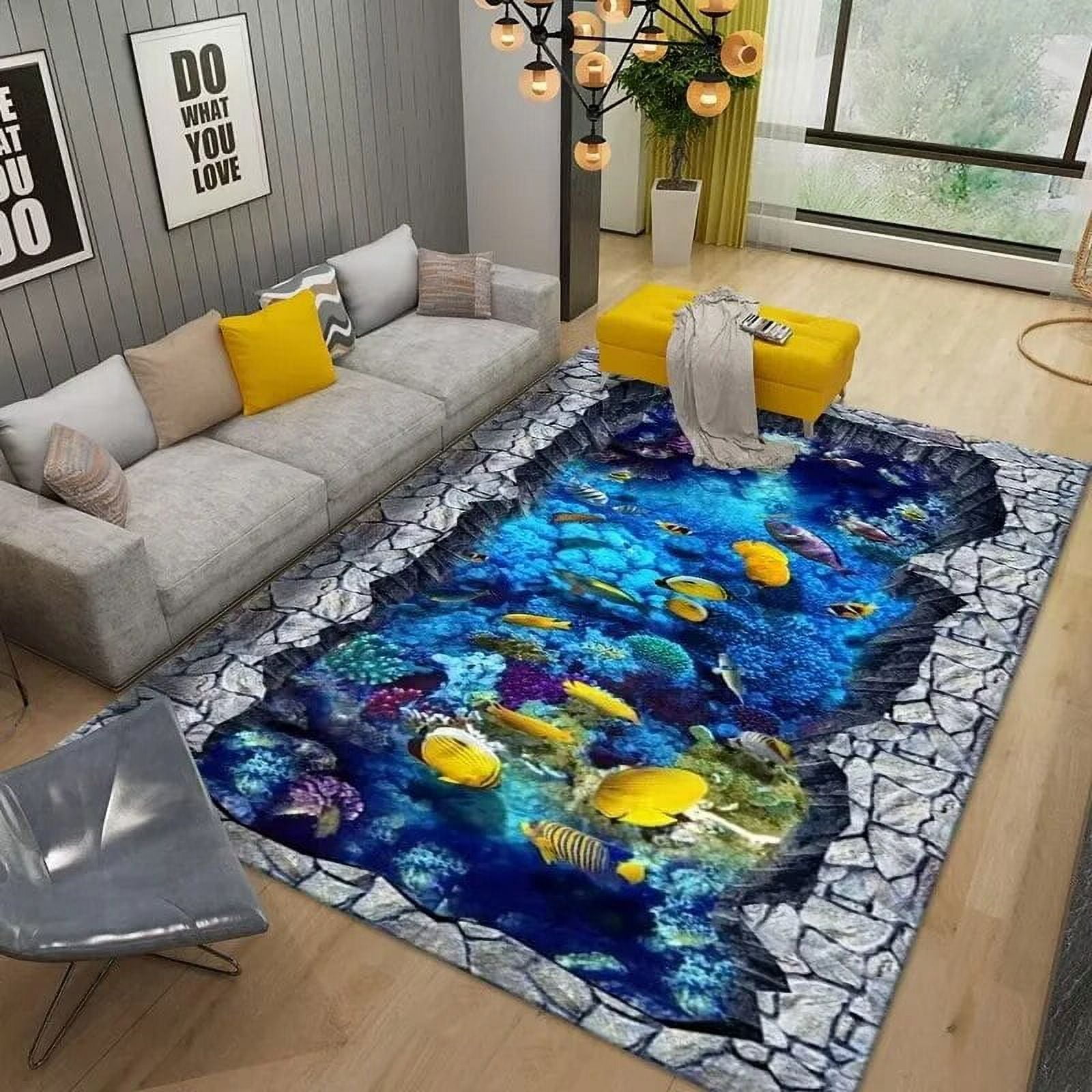 3D Fun Adventure Carpet Bedroom Kitchen Rugs Kids Room Mat Decorative ...