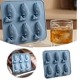 3D Fun Shapes Silicone Ice Cube Tray, Easy Release Food Grade Ice Mold ...