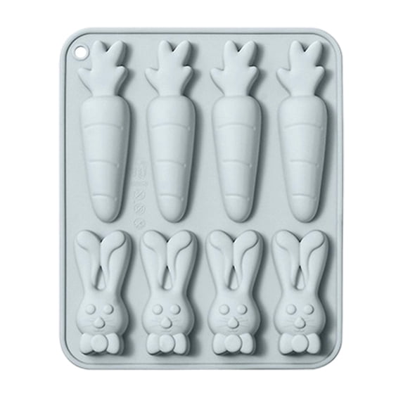3D Fun Shapes Silicone Ice Cube Tray, Easy Release Food Grade Ice Mold ...