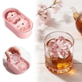 3D Fun Shapes Silicone Ice Cube Tray, Easy Release Food Grade Ice Mold ...