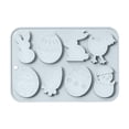 3D Fun Shapes Silicone Ice Cube Tray, Easy Release Food Grade Ice Mold ...