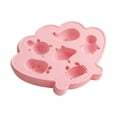 3D Fun Shapes Silicone Ice Cube Tray, Easy Release Food Grade Ice Mold ...