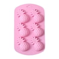 3D Fun Shapes Silicone Ice Cube Tray, Easy Release Food Grade Ice Mold ...