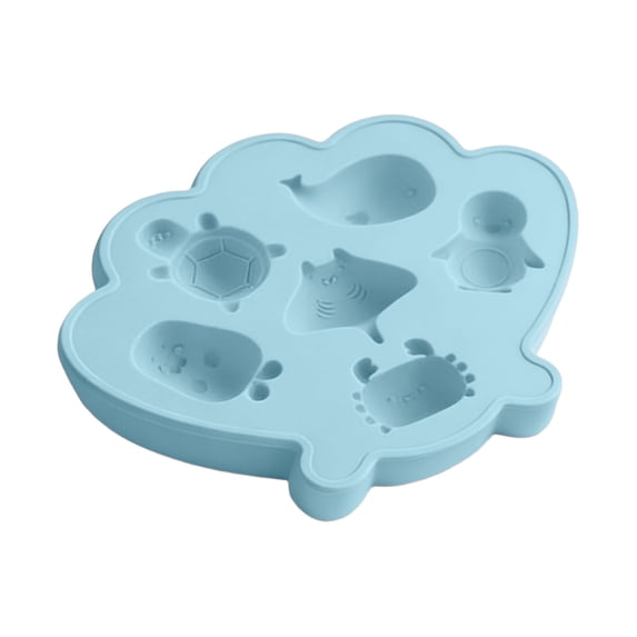 3D Fun Shapes Silicone Ice Cube Tray, Easy Release Food Grade Ice Mold ...