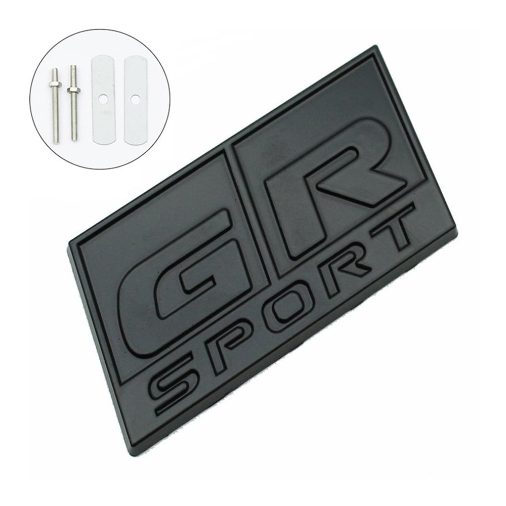 3D GR Sport Logo Car Decal Front Hood Grille Emblem Badge Sticker For ...