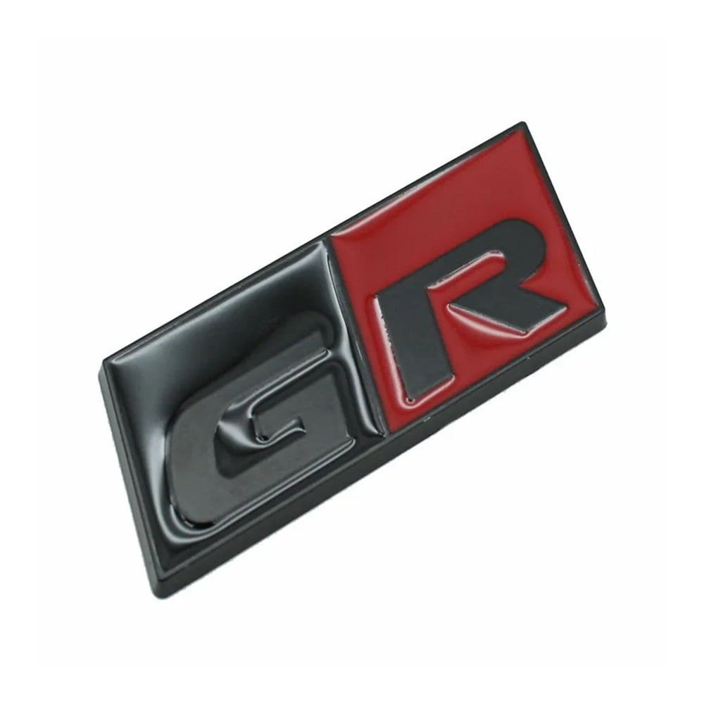 3D GR Sport Logo Car Decal Front Hood Grille Emblem Badge Sticker For ...