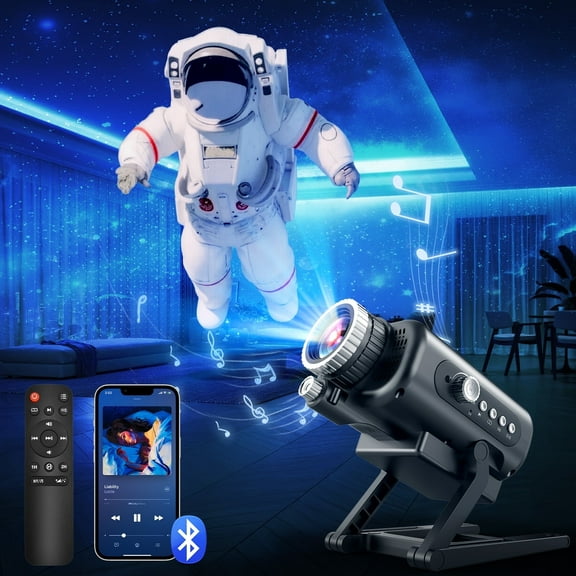 Galaxy Projector,Northern Light Aurora Star Projector with Bluetooth ...