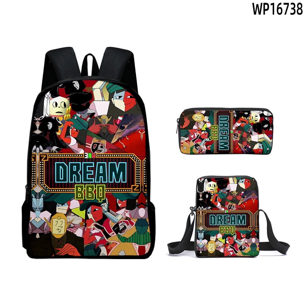 3D Game ENA Dream BBQ Backpack, Schoolbag, Backpack, Messenger Bag ...