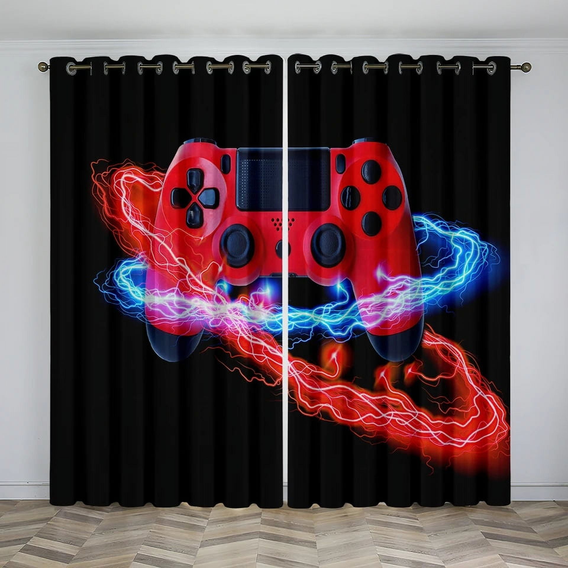 3D Gamer Printing Curtain Window Curtains Bedroom Living Room Hot Style ...