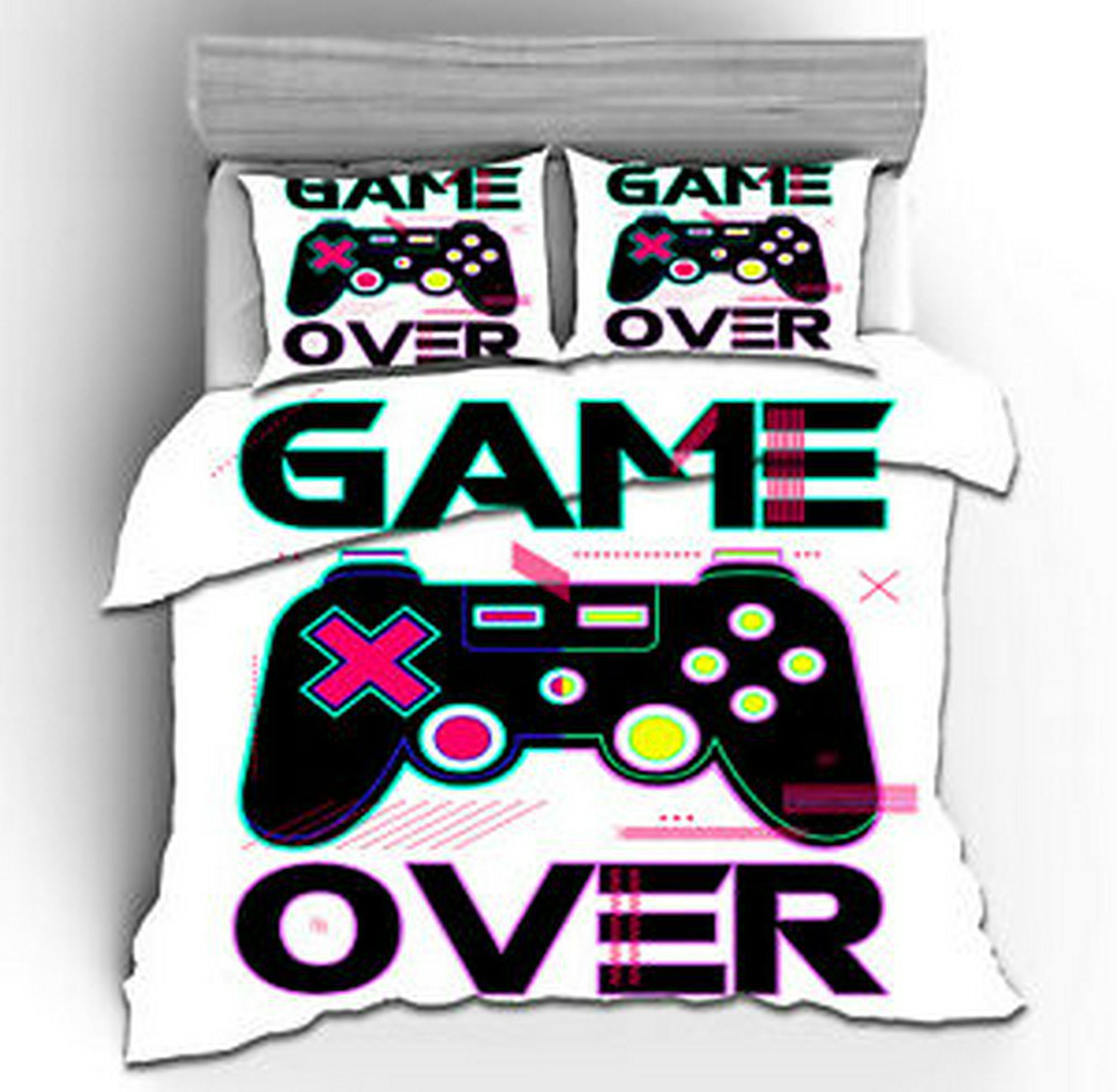 3D Gamer Video Games Bedding Set Duvet Cover Queen Comforter Cover ...