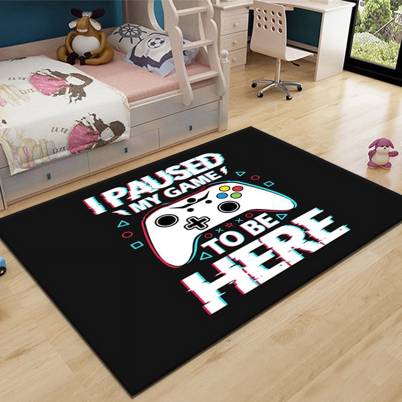 3D Gaming themed large area Rugs E-sports Room ration Rug Cartoon ...
