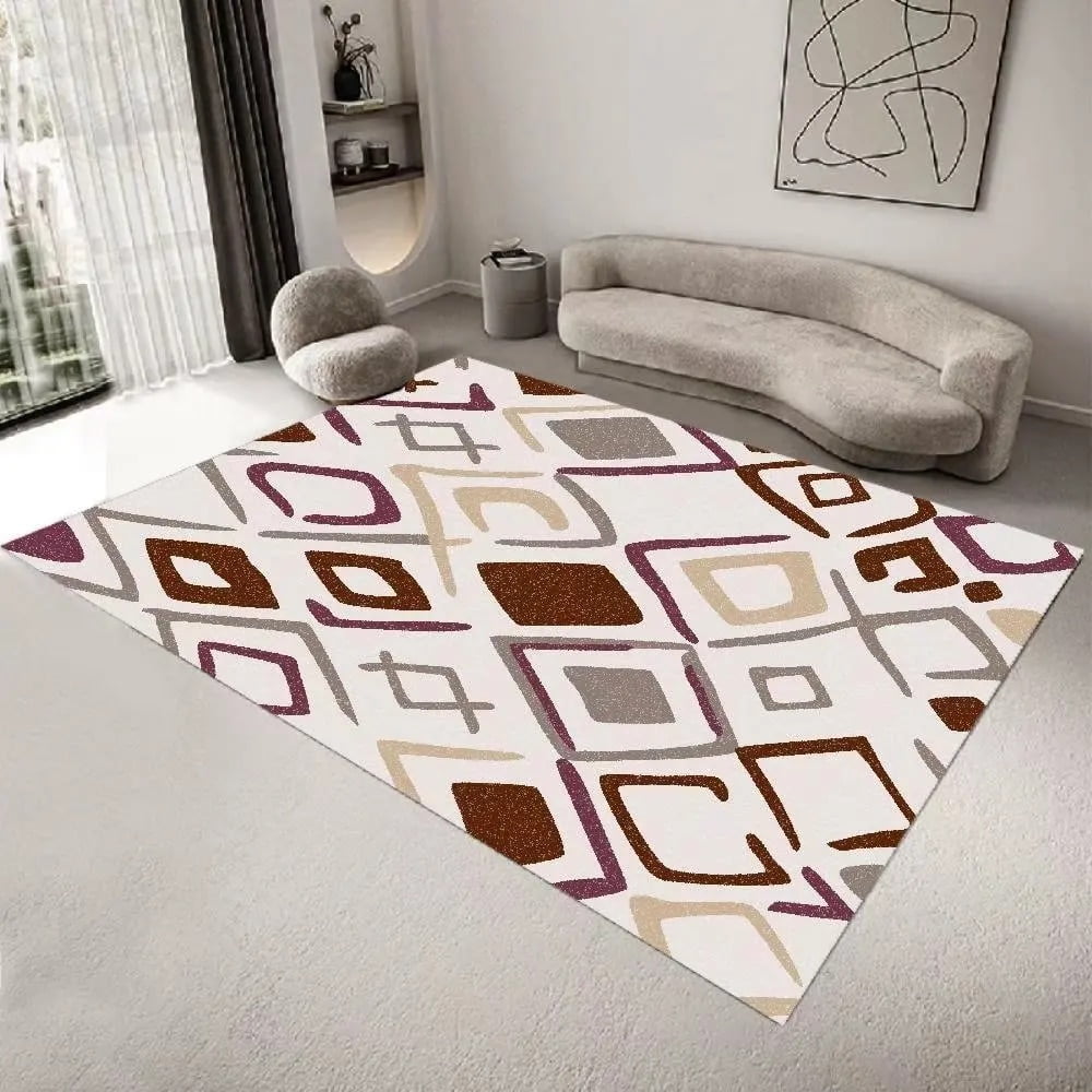 3D Geometric Carpet for Living Room Modern Style Large Room Rug Decor ...