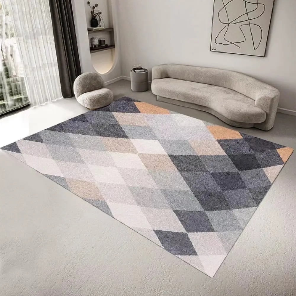3D Geometric Carpet for Living Room Modern Style Large Room Rug Decor ...