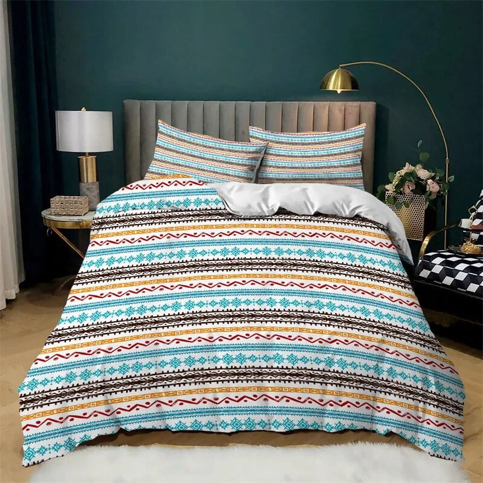 3D Geometric Duvet Cover Microfiber Twisted Checkerboard Bedding Set ...