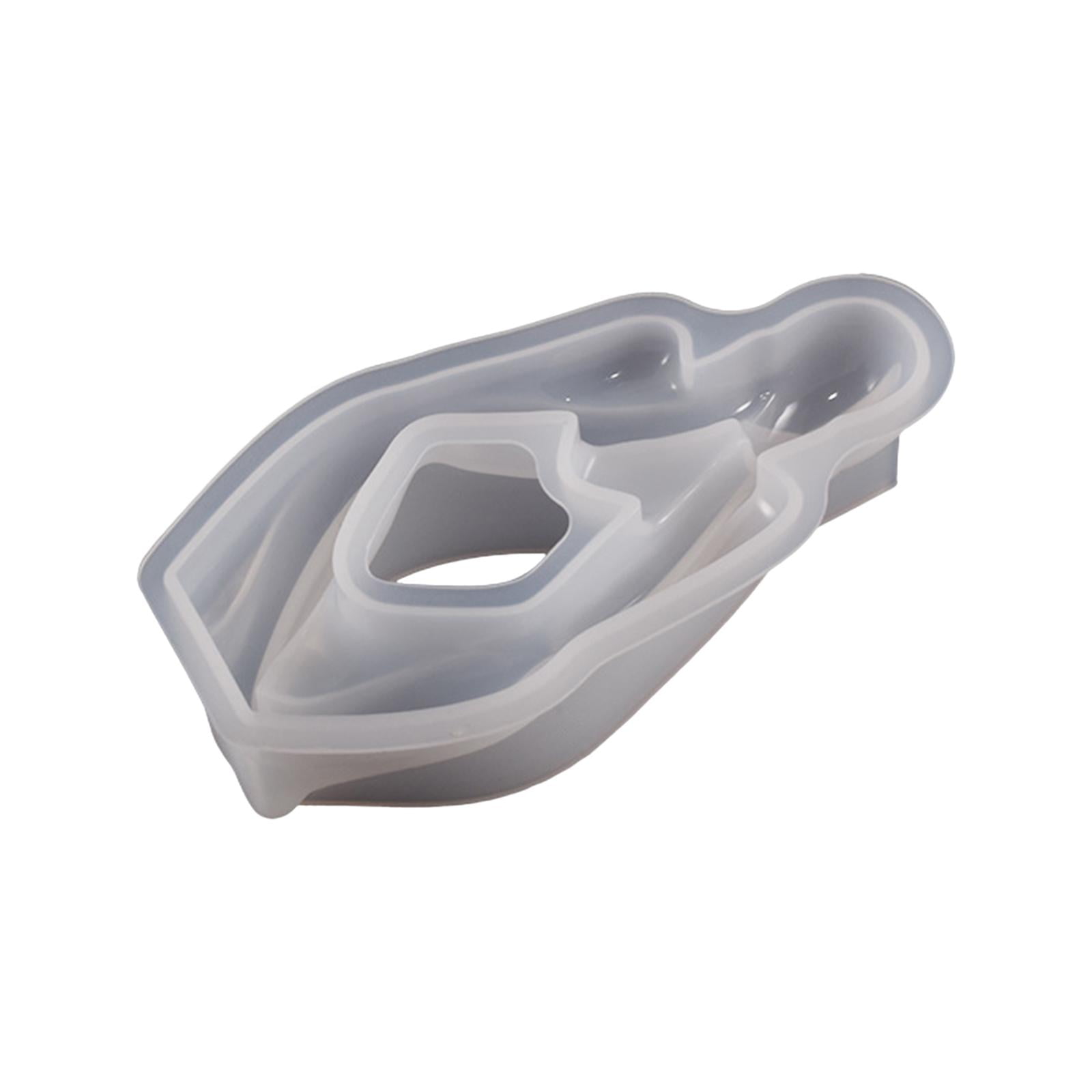 3D Geometry Abstract Thinker Statue Silicone Model Aroma Candles Making ...