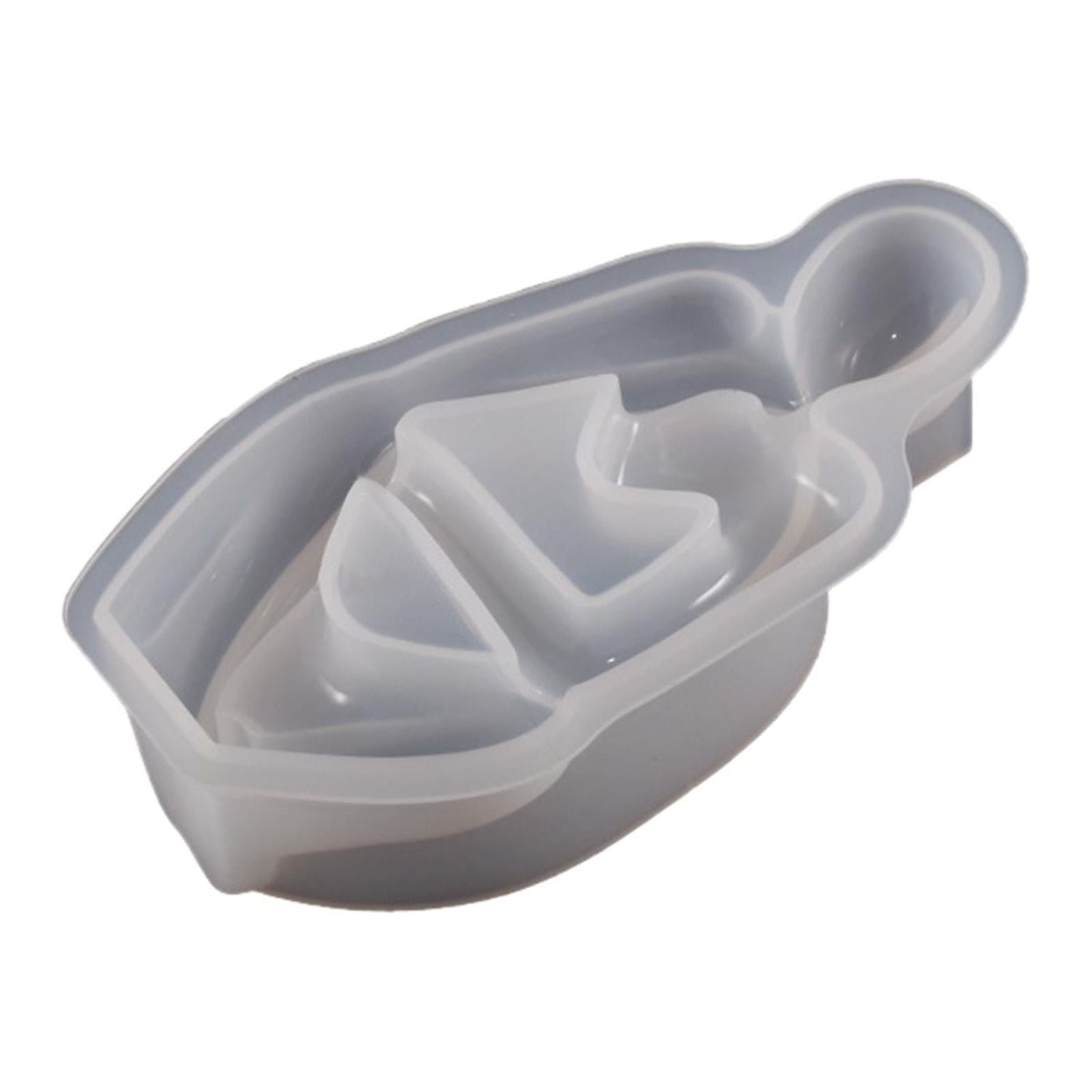 3D Geometry Abstract Thinker Statue Silicone Model Aroma Candles Making ...