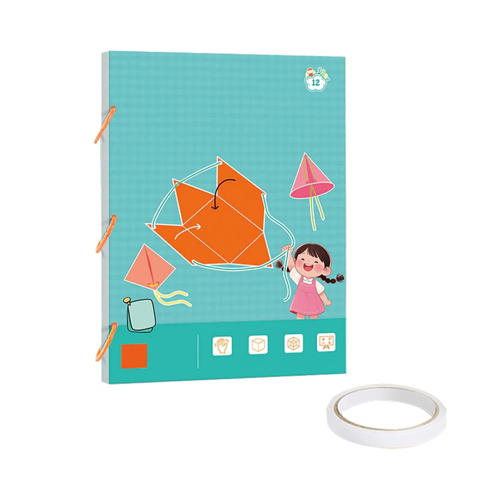 ‌3D Geometry Puzzle Book for Kids - Interactive DIY Spatial Thinking ...