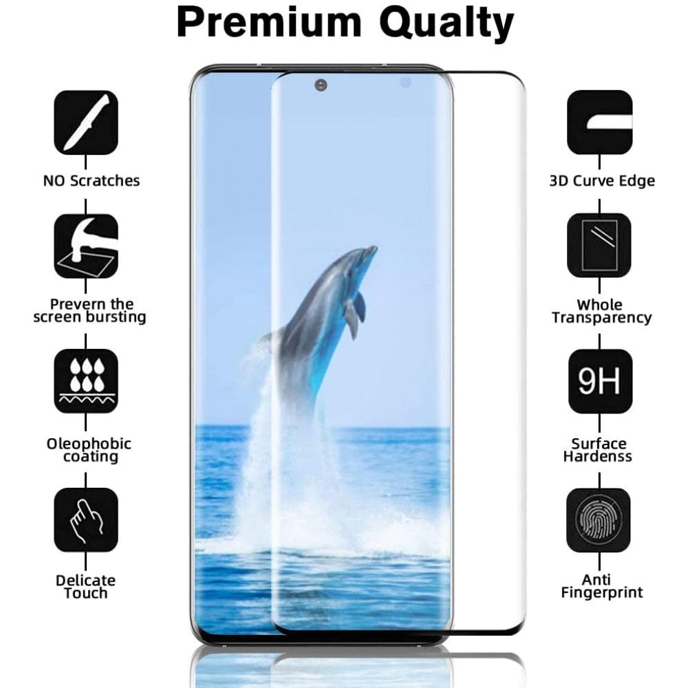 3D Glass Screen Protector for Samsung Galaxy S21 Plus with 6.7 inch ...