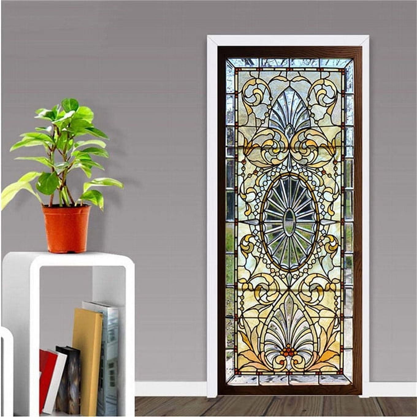 3D Glass Window Door Exterior Scenery Door Sticker Nature Landscape ...