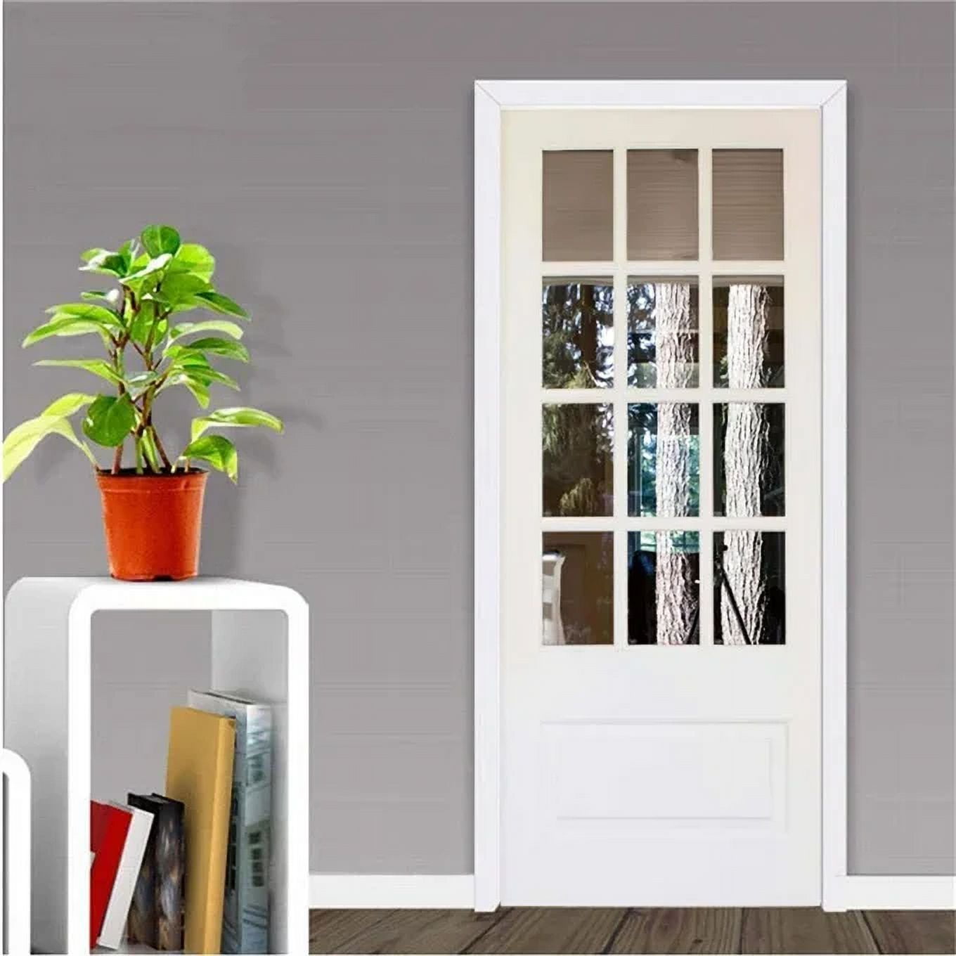 3D Glass Window Door Exterior Scenery Sticker Nature Landscape Self ...