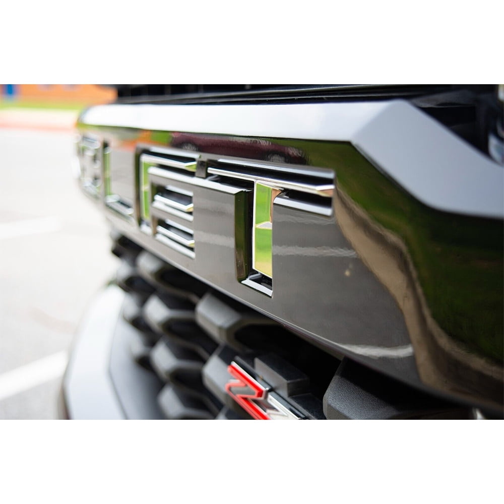 3D Gloss Chrome Front Grille Insert Letter For Silverado 1500 Custom ...