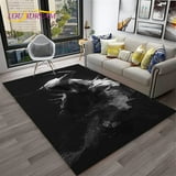 3D Gothic Horror Skull Cartoon Carpet Rug for Home Living Room Bedroom ...