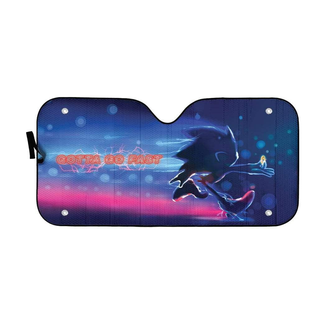 3D Gotta Go Fast Windshield Sunshade Universal Fit Cars Suv Truck ...