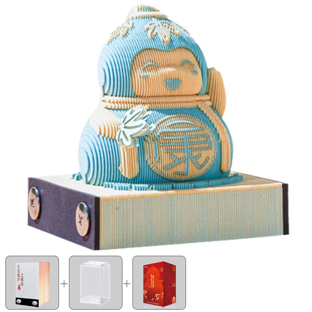 3D Gourd Note Stickers, Hand Tear, Creative Art, Creative Gift Memo Book New K6 - Walmart.com