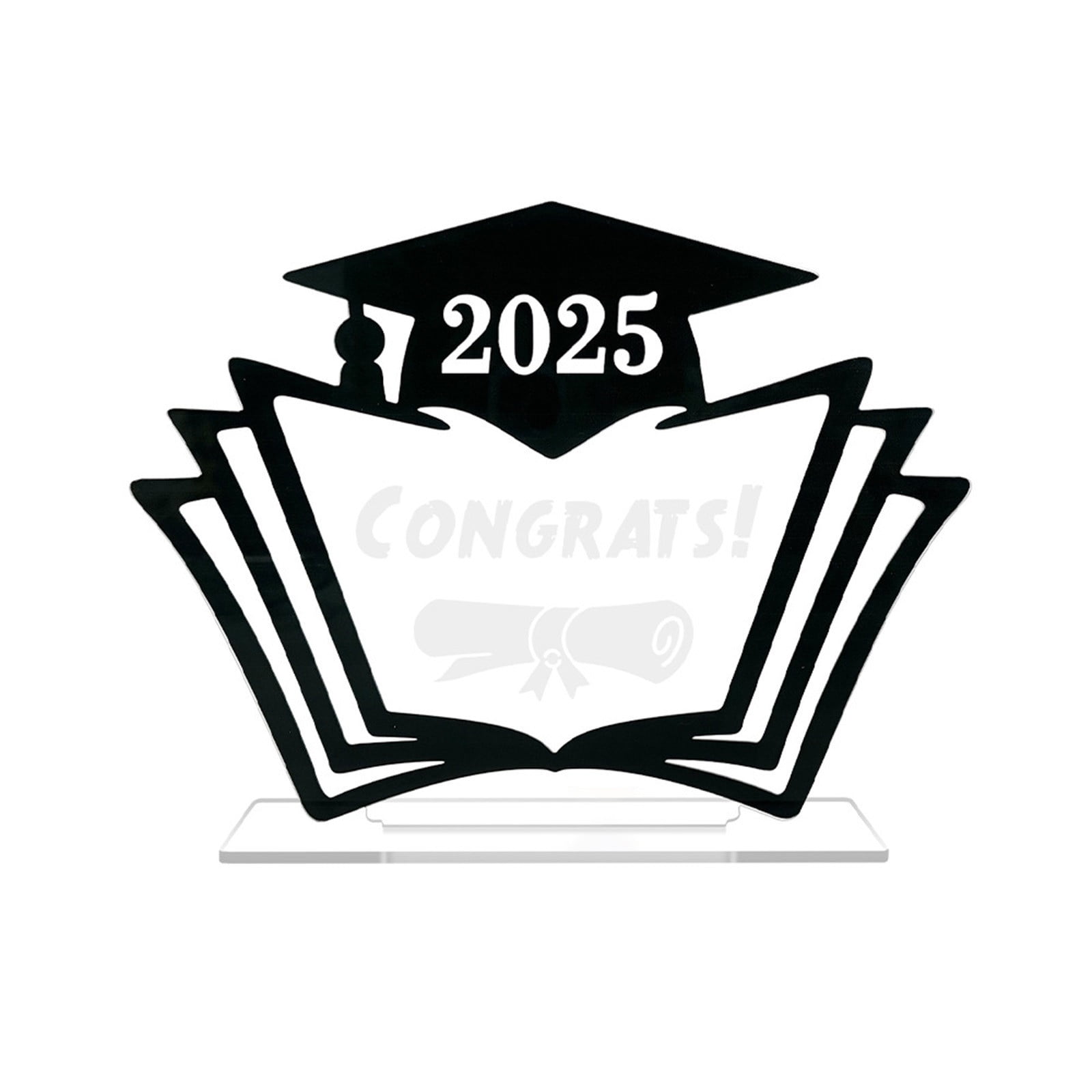 3D Graduation Party Decorations, Cap-Shaped Foil Balloons and Themed ...