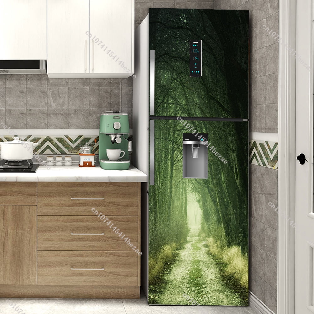 3D Graffiti Flower Fridge Sticker Matte Surface Material PVC Waterproof ...