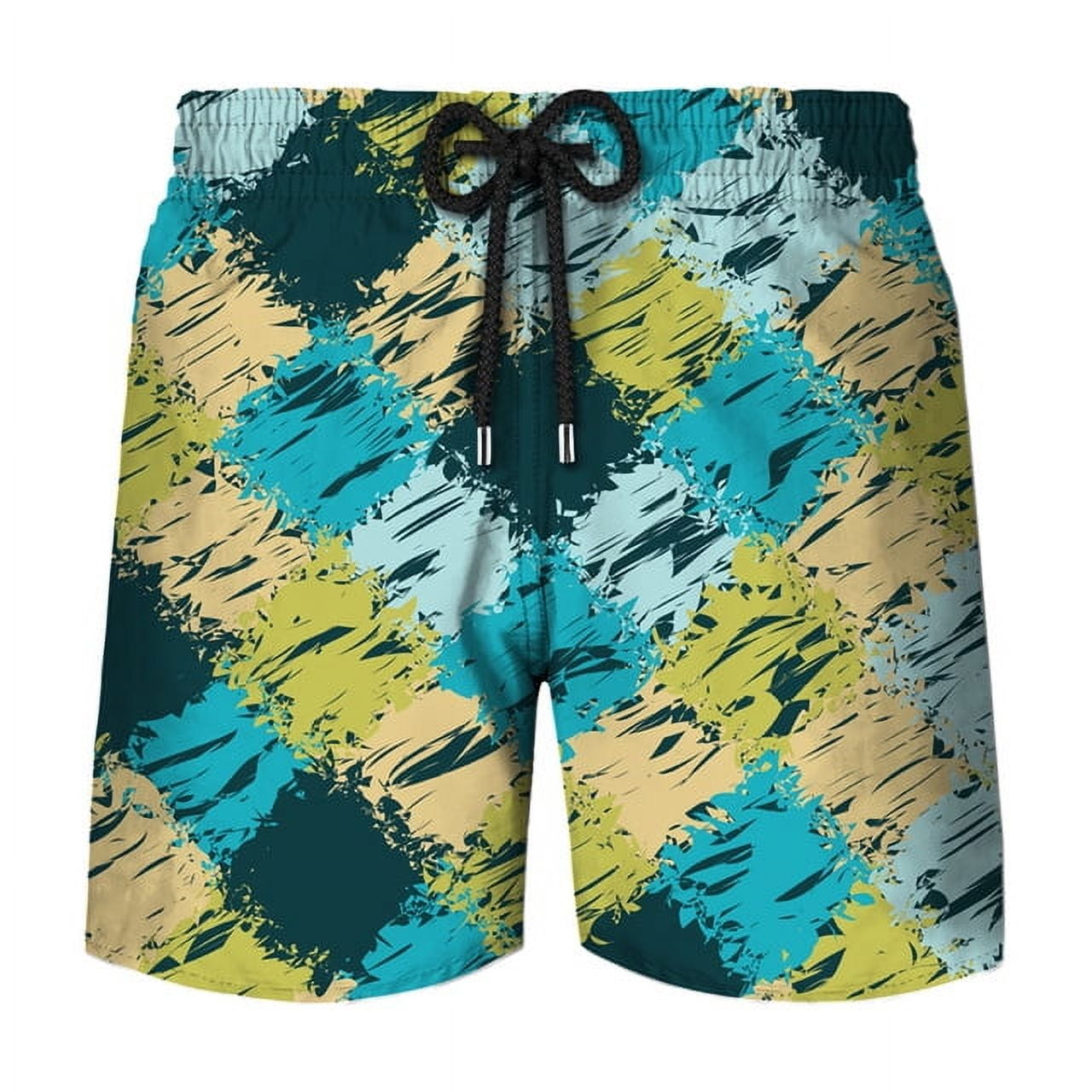 3D Graffiti Printing Beach Shorts Pants Mens Suumer Hawaii Swimming ...