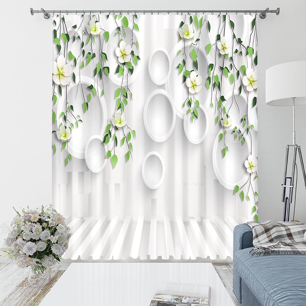 3D Green Banana Leaf Butterfly Tropical Plant Natural Scenery Shading ...