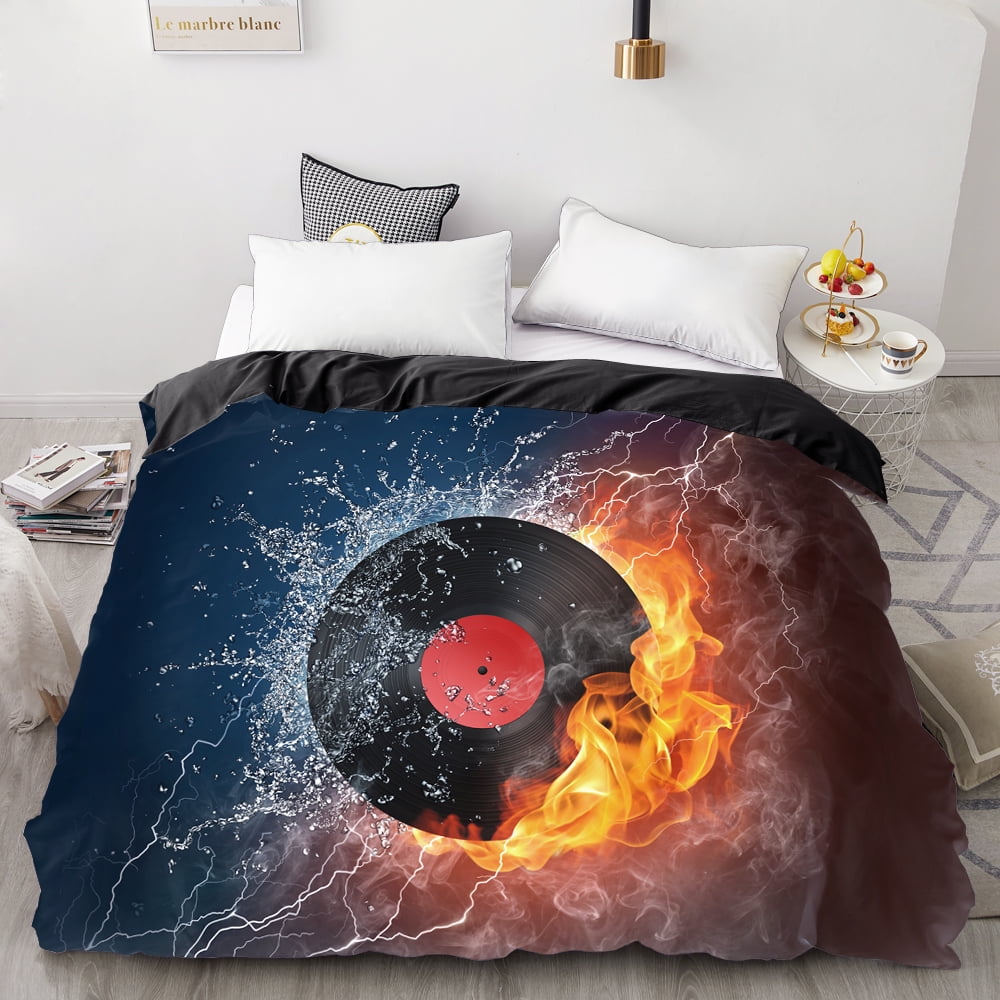 3D HD Digital Print Custom Duvet Cover ComforterQuiltBlanket case Ice ...