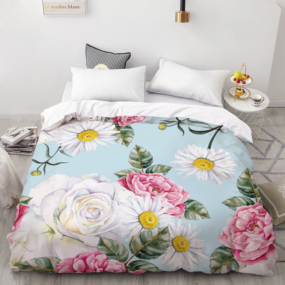 3D HD Digital Print Custom Duvet Cover ComforterQuiltBlanket case King ...