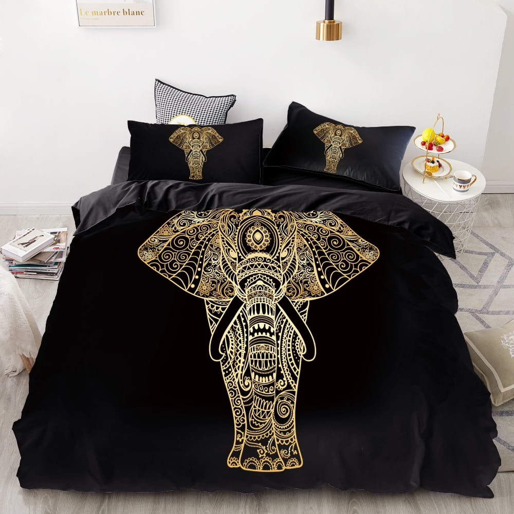 3D HD Digital Printing Custom Bedding Set 3pcs Duvet Cover Set Cal King ...