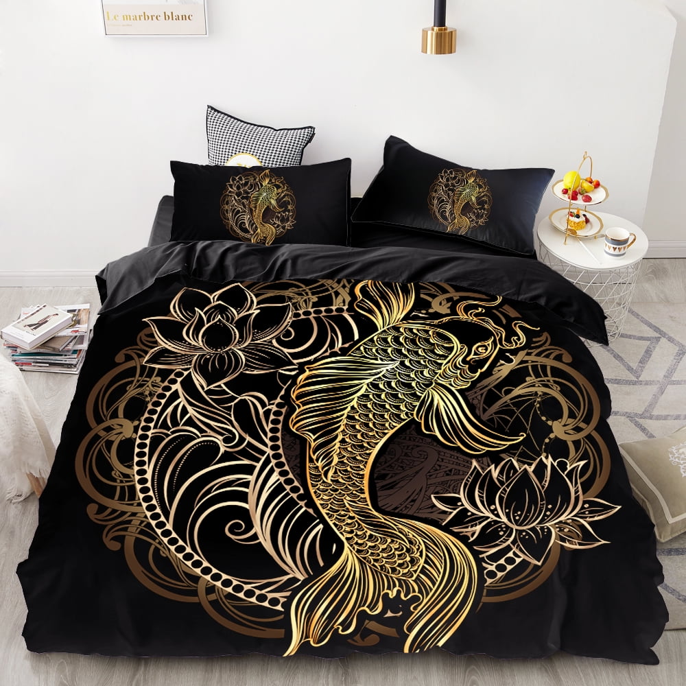 3D HD Digital Printing Custom Bedding Set Duvet Cover Set Cal King ...