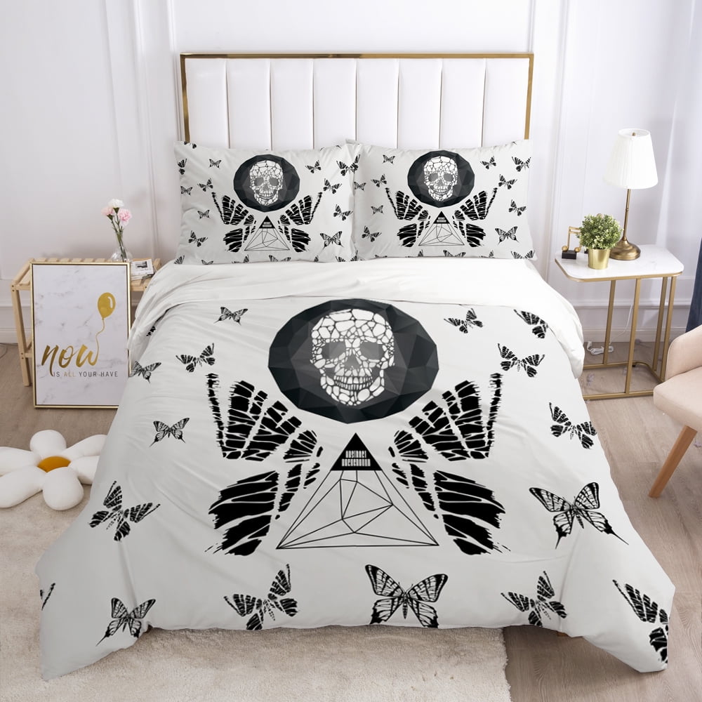 3D HD Luxury Bedding Set Comforter Duvet Cover Pillowcases Bed Set ...