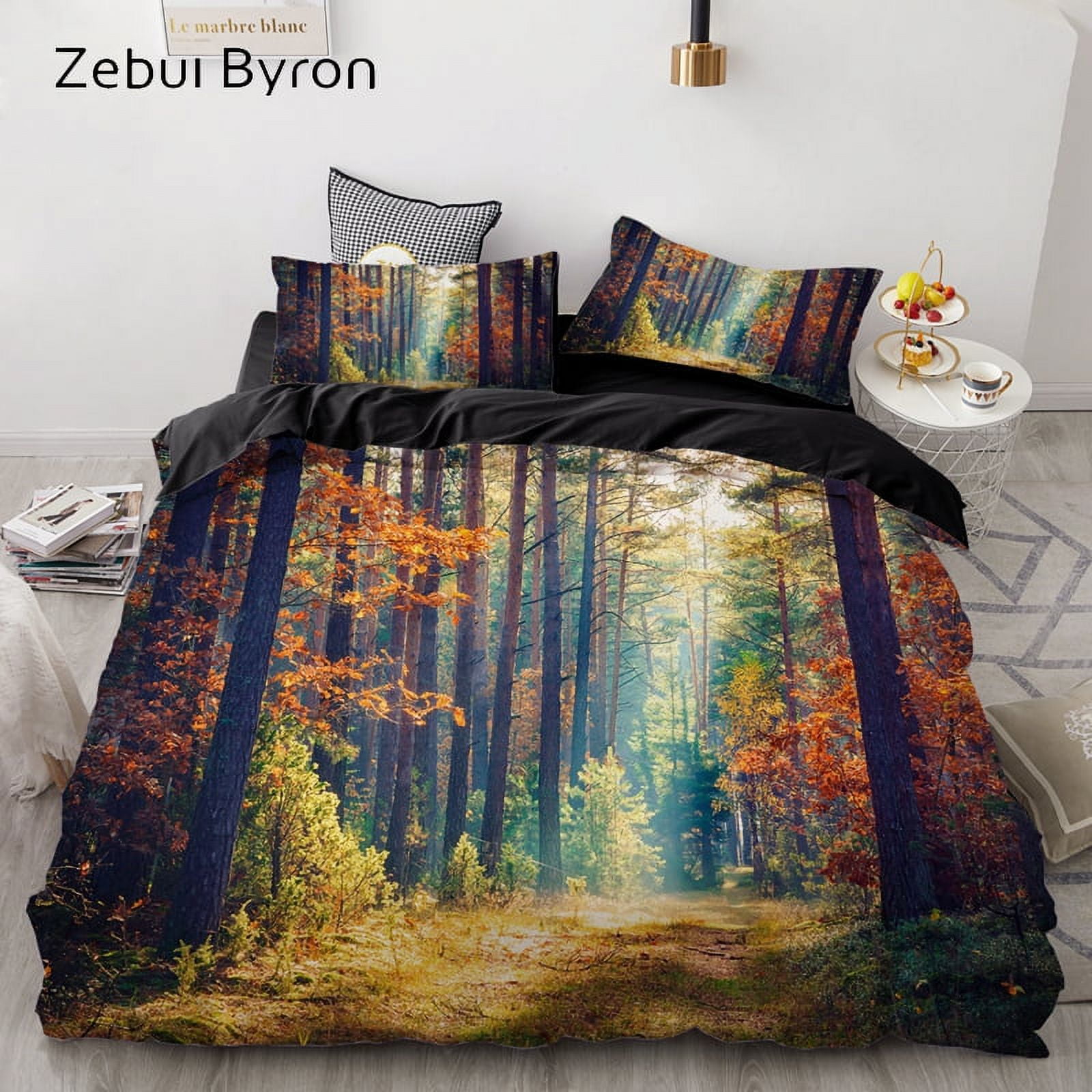 3D HD Print Bedding Set Custom/King/Europe/USA 3PCS Duvet Cover Set ...