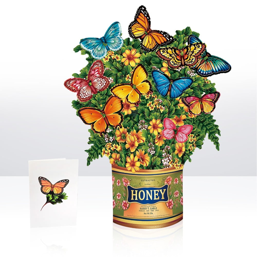 3D Handheld Flower Paper Carving Technique Pop up Bouquet Creative ...